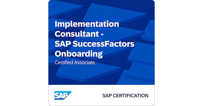 SAP Certified Associate - Implementation Consultant - SAP ...