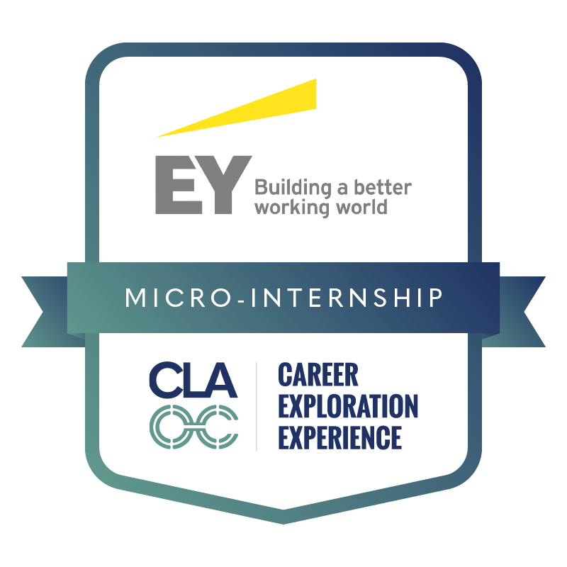 CLAOC Micro-Internship @ EY - Credly