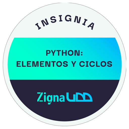 Python II: Elementos y Ciclos - Credly