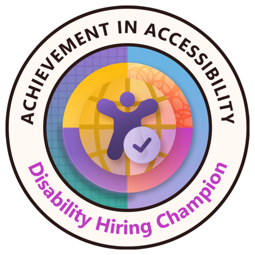Achievement in Accessibility: Disability Hiring Champion - Credly