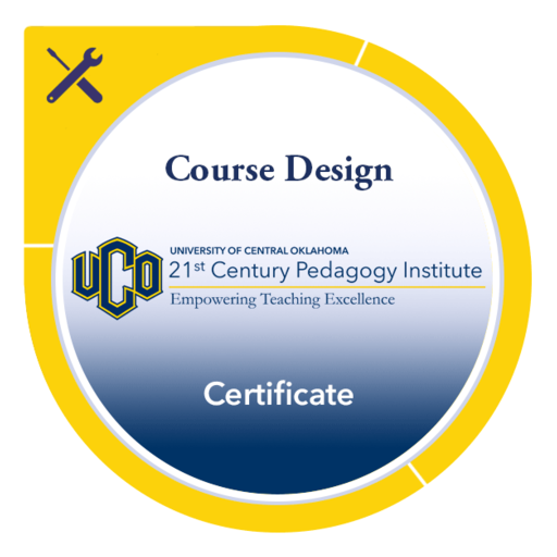 Course Design Certificate - Credly