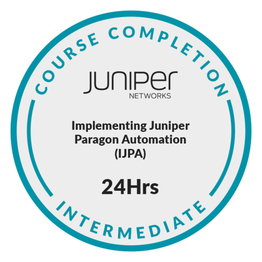 Implementing Juniper Paragon Automation (IJPA) - Credly