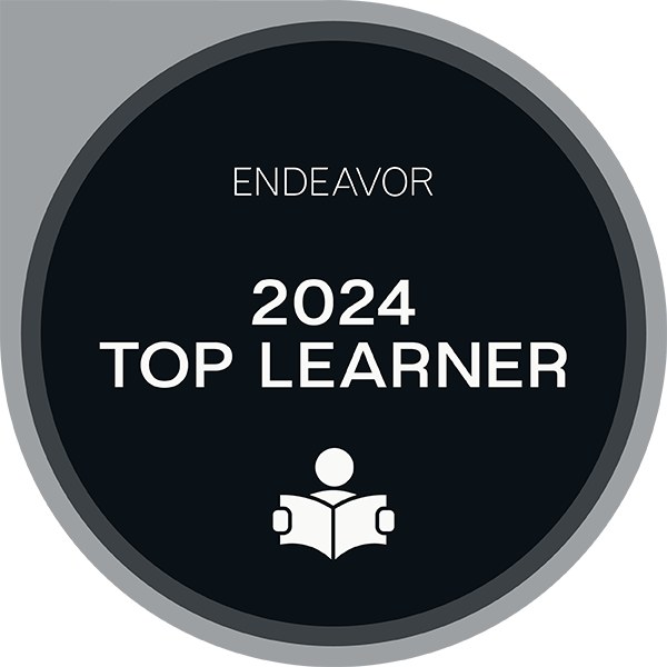 Top Learner in 2024 - Credly