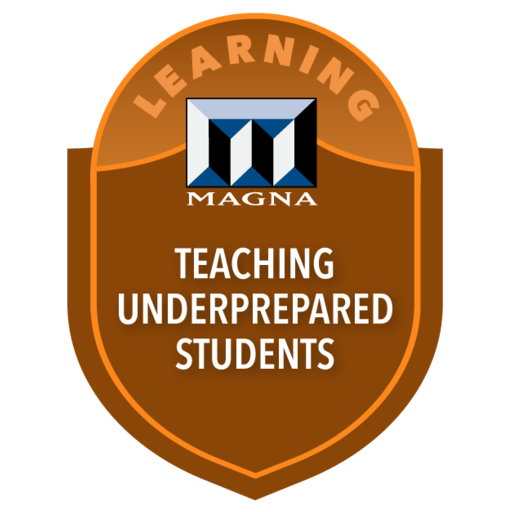 Teaching Underprepared Students - Credly