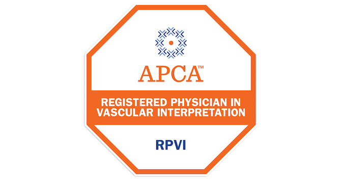 Registered Physician in Vascular Interpretation (RPVI) - Credly