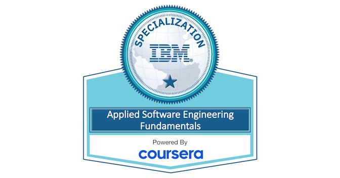 Applied Software Engineering Fundamentals - Credly