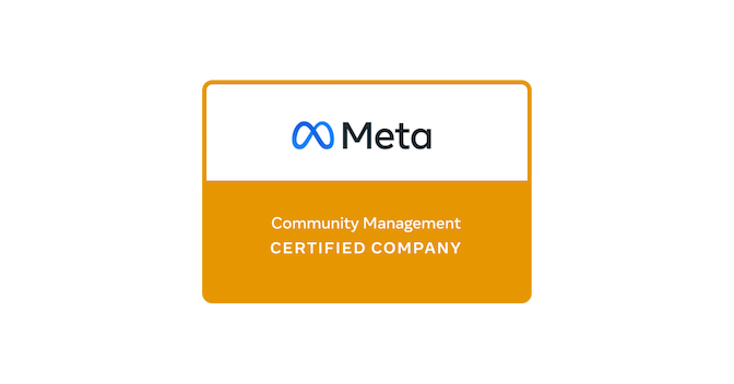 Meta Community Management, Certified Company - Credly