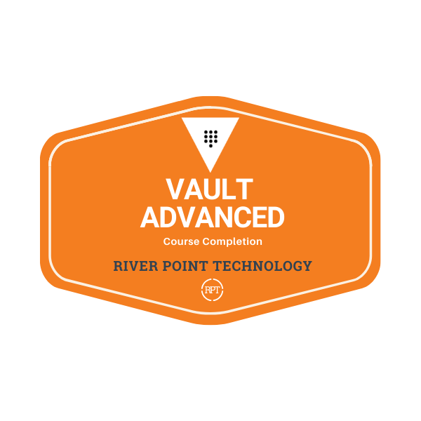 RPT Training: Vault Advanced - Credly