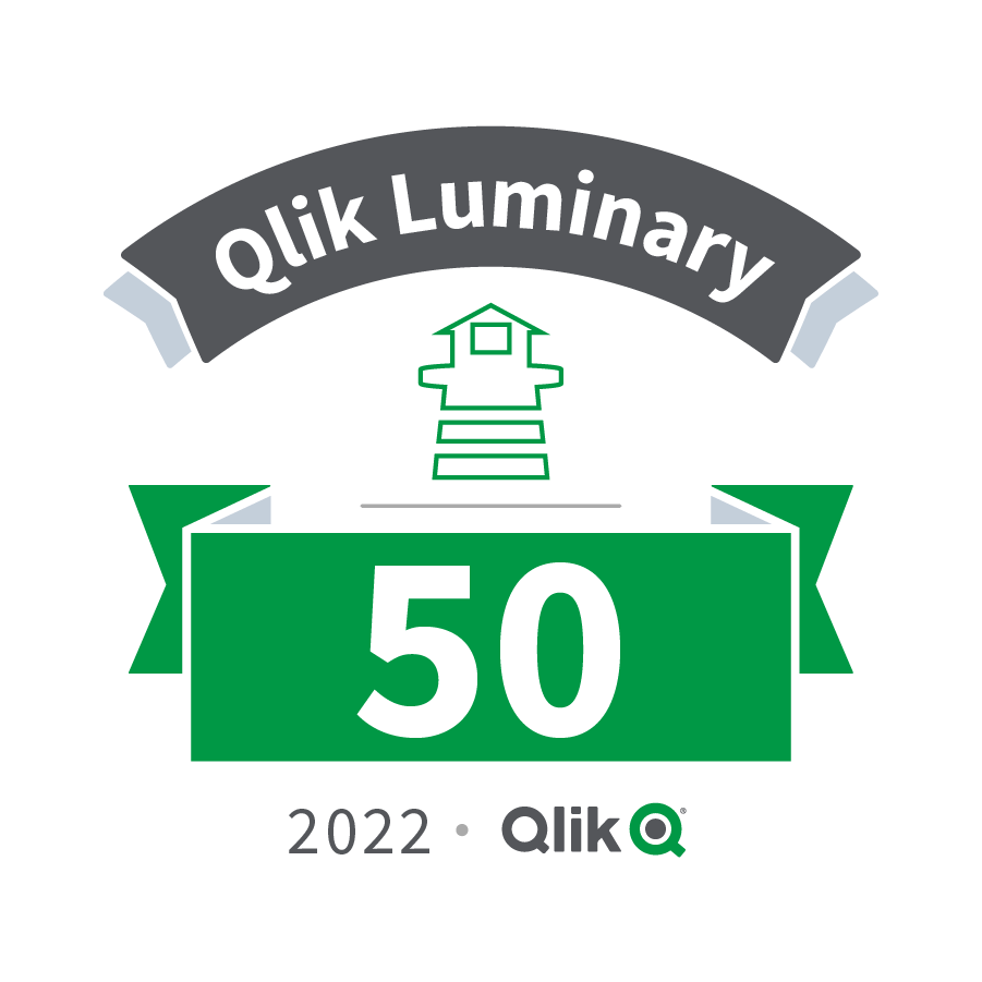 Qlik Luminary 50 2022 - Credly