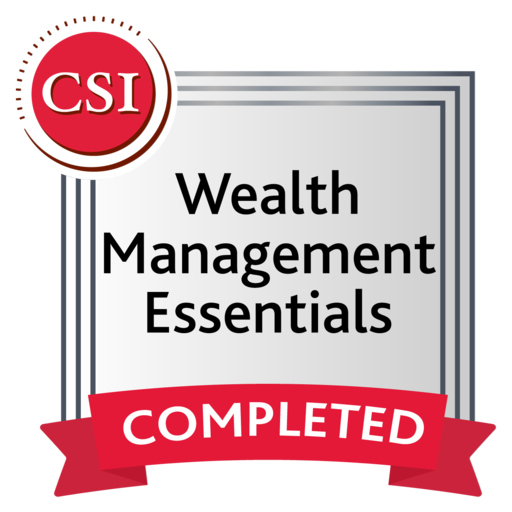 Wealth Management Essentials (WME®) - Credly