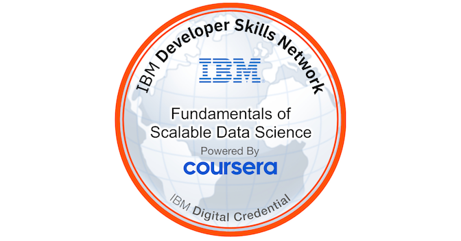 Fundamentals of Scalable Data Science - Credly