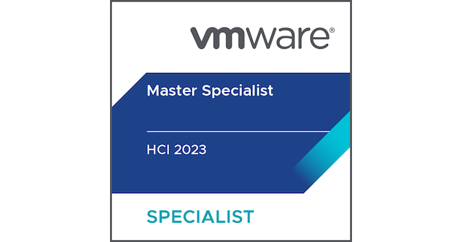 VMware Certified Master Specialist - HCI 2023 - Credly