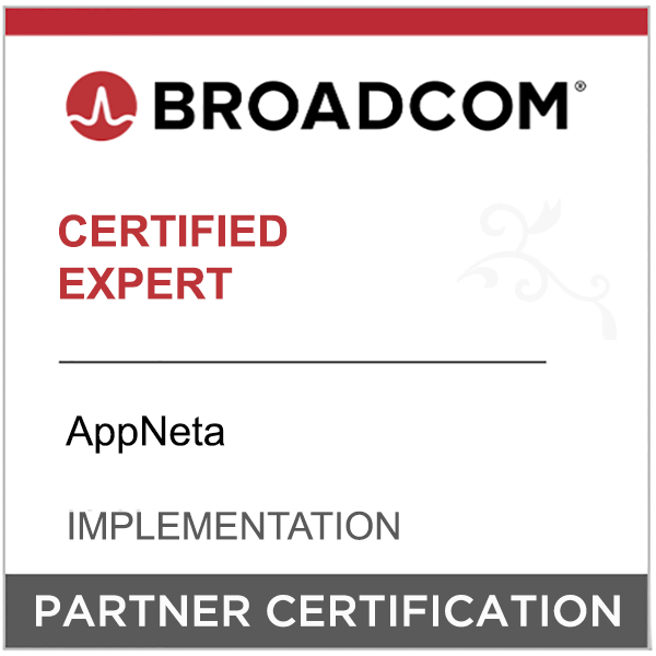 Broadcom Partner Certification - Certified Expert - AppNeta ...