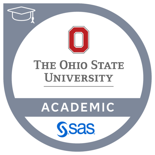 SAS – The Ohio State University Academic Specialization in Applied Data ...