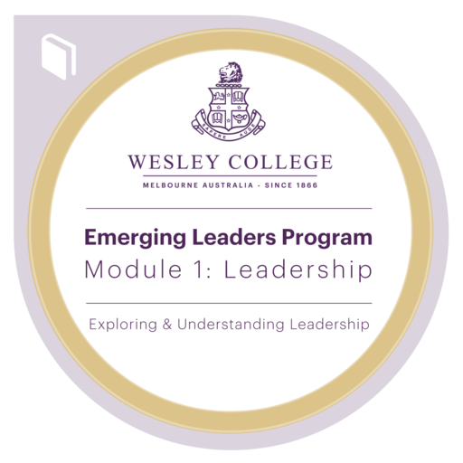 Emerging Leaders Program: Module 1: Leadership - Credly