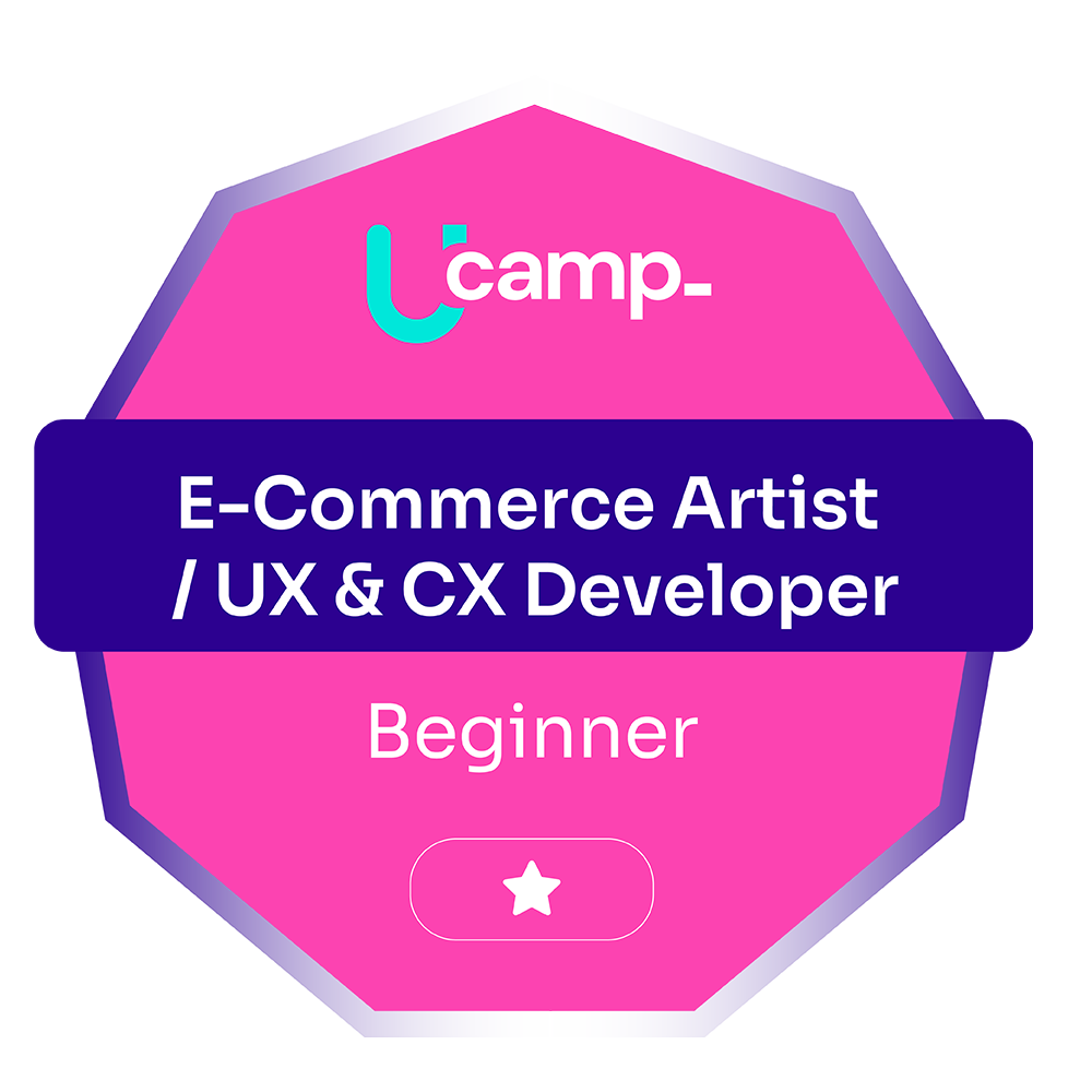 E-Commerce Artist / UX & CX Developer - Credly