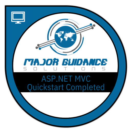 ASP.NET MVC Quickstart Course Completed - Credly