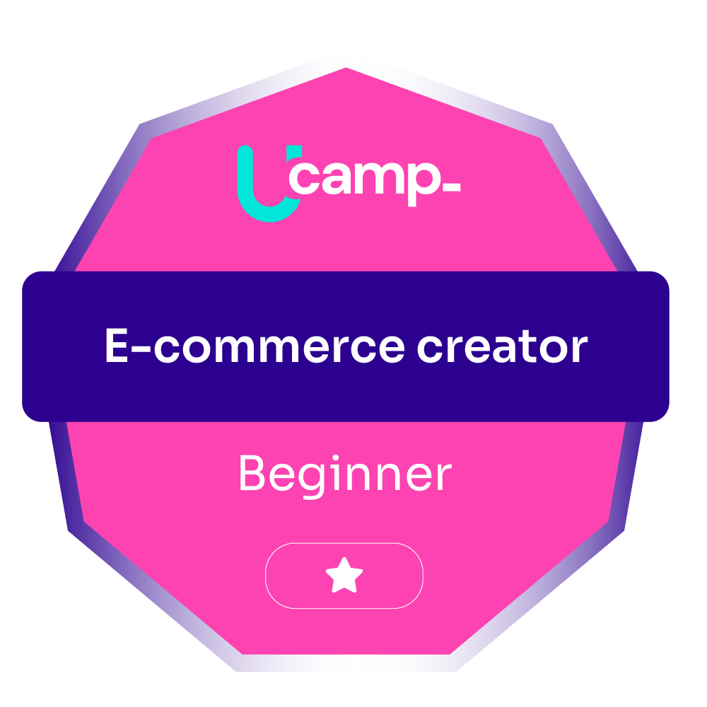 E-commerce creator - Credly