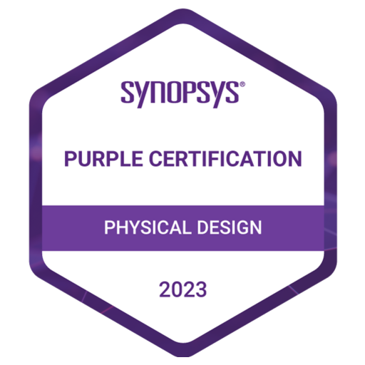 Synopsys Purple Certification - Physical Design - Credly