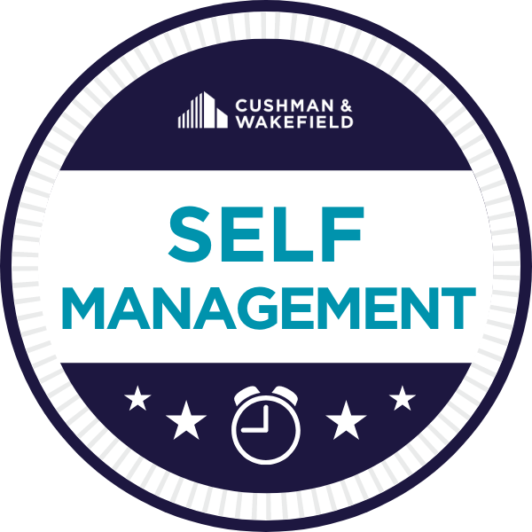 Learning Program - Self Management - Credly
