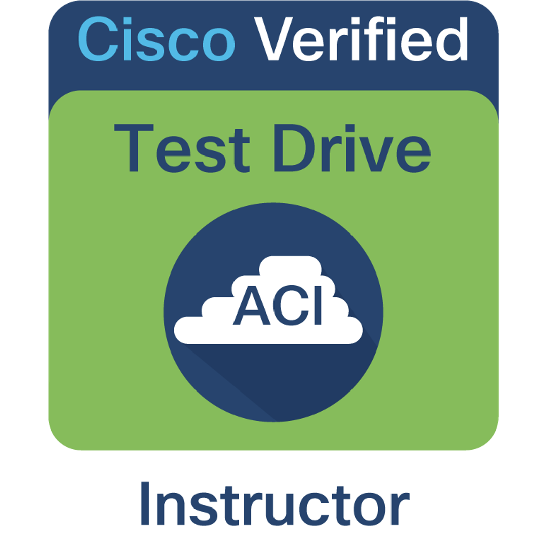ACI Test Drive Instructor Credly