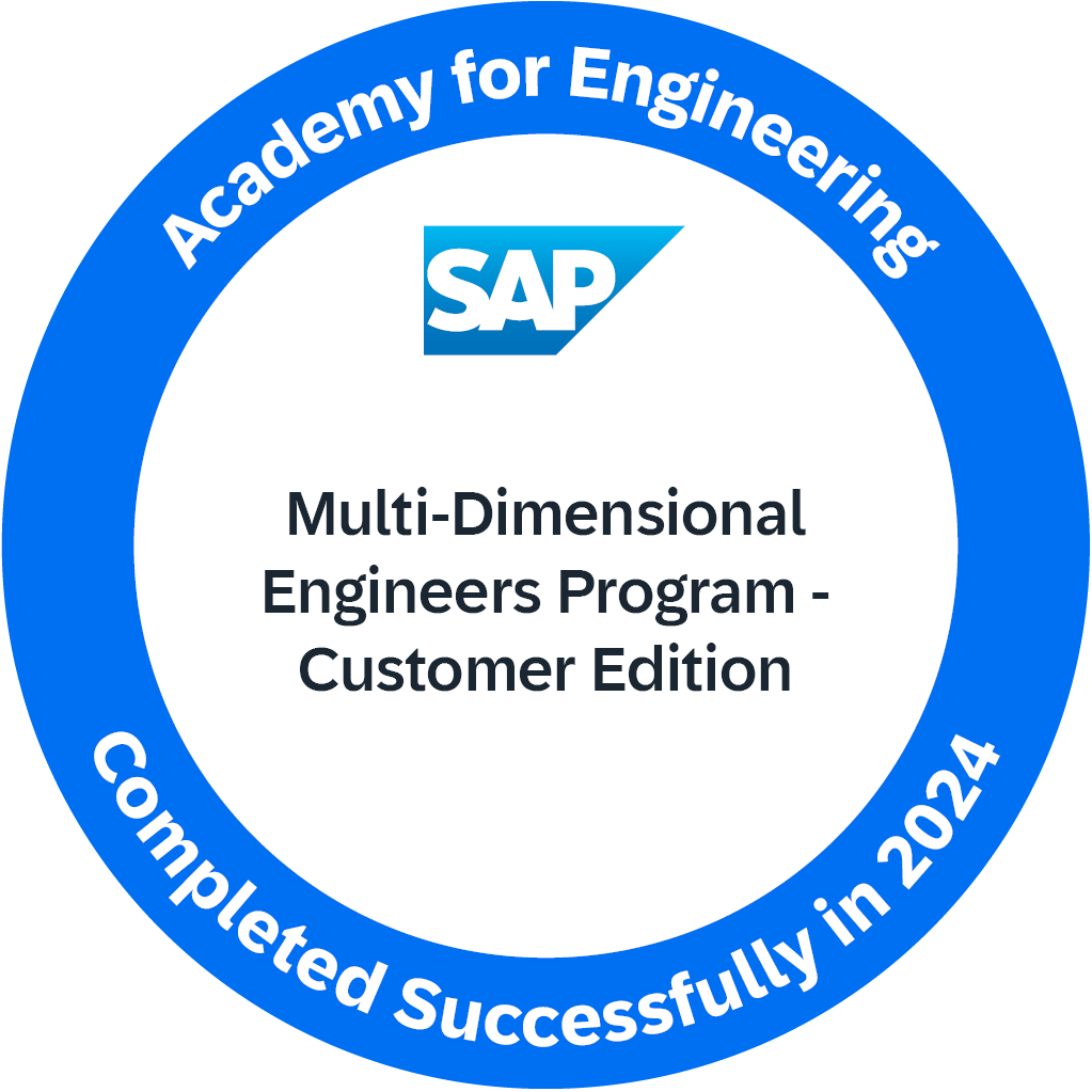 Academy for Engineering - Multi-Dimensional Engineers Program - Customer Edition 2024 - Credly