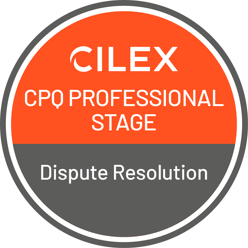 CILEX CPQ Professional - Dispute Resolution - Credly