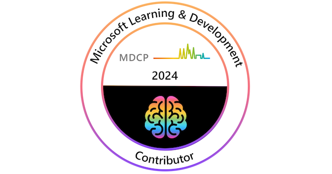 MDCP Learning Excellence Contributor | 2024 - Credly