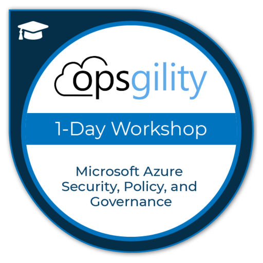 1-day Azure Security Policy and Governance Workshop - Credly