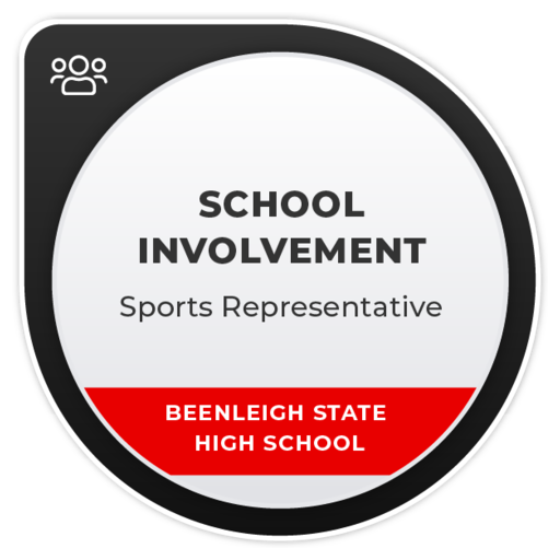 Sports Representative Badge - Credly