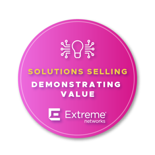 Solutions Selling - Demonstrating Value - Credly