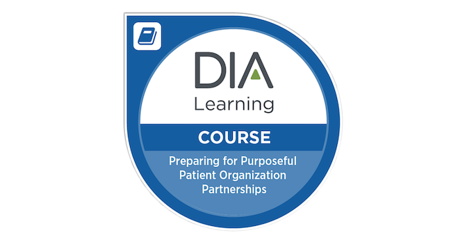 Preparing for Purposeful Patient Organization Partnerships eLearning Module - Credly