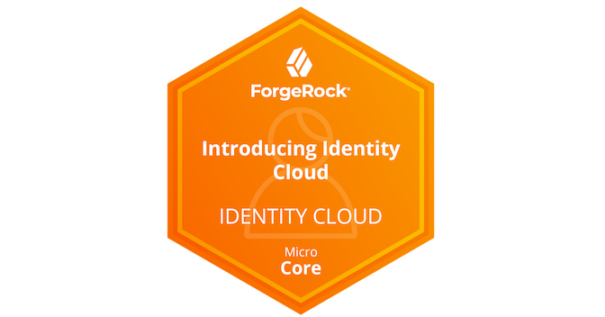 ForgeRock Identity Cloud Micro Core Skills - Introducing ForgeRock ...