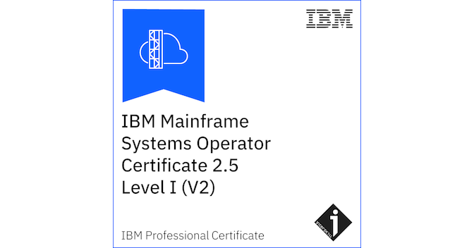 Interskill - IBM Mainframe Systems Operator Level I Certificate 2.5 (V2 ...