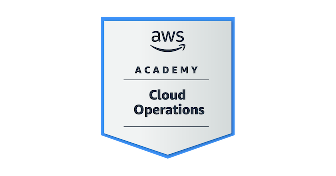 AWS Academy Graduate - AWS Academy Cloud Operations - Credly