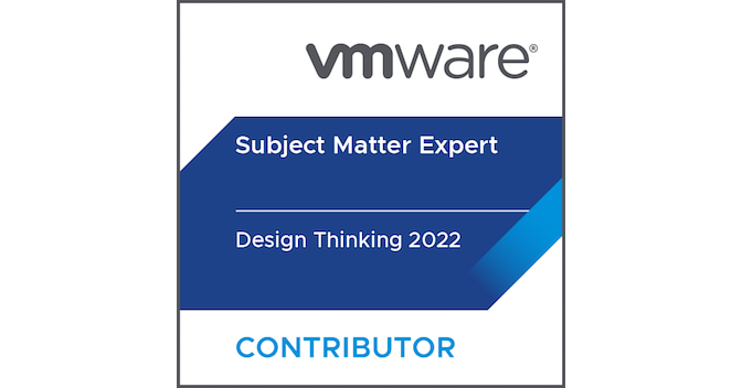 Subject Matter Expert – Design Thinking 2022 - Credly