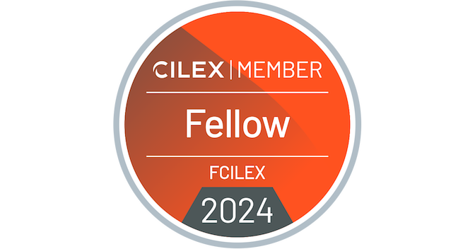 2024 CILEX Member: Fellow - Credly