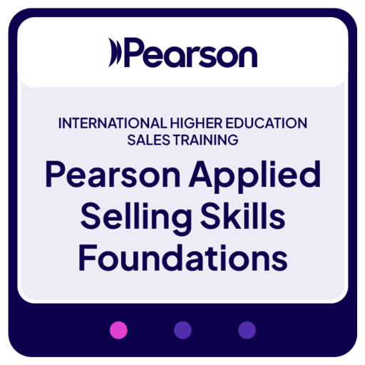 Pearson Applied Selling Skills Foundations - Credly