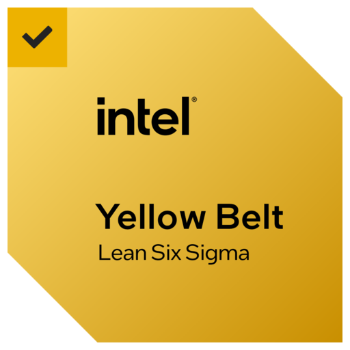 Lean Six Sigma Certified Yellow Belt - Credly