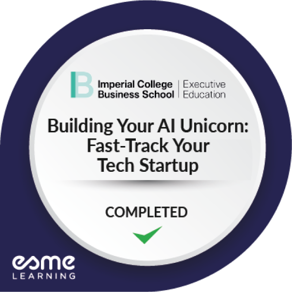 Building Your AI Unicorn: Fast-Track Your Tech Startup - Credly