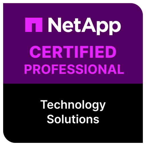 NetApp Certified Technology Solutions Professional - Credly