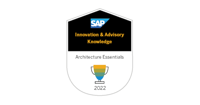 Innovation & Advisory Knowledge 2022 - Architecture Essentials - Credly