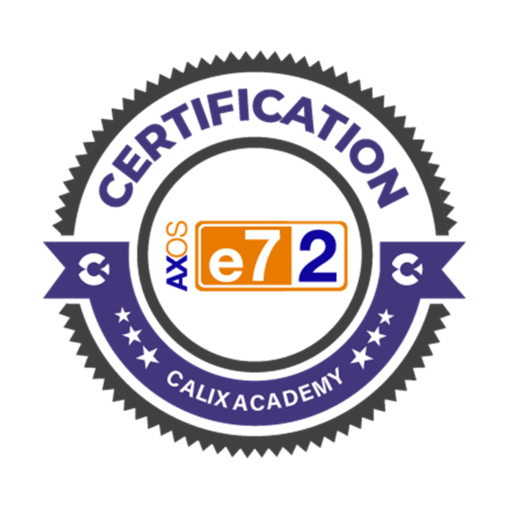 E7 AXOS Certification - Credly