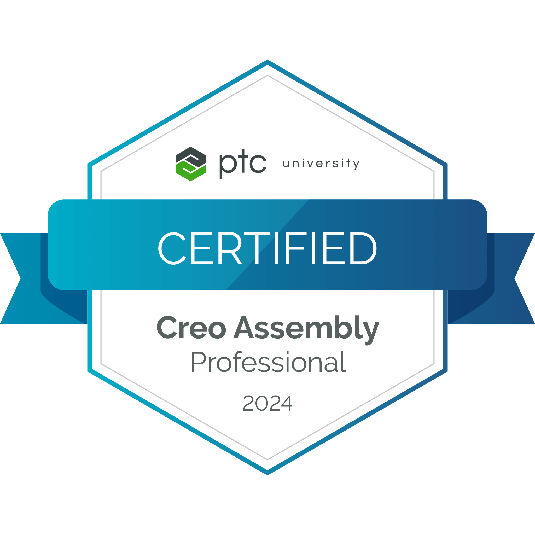 Creo Assembly Professional Certification Exam 2024 - Credly