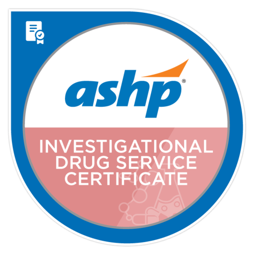 ASHP Investigational Drug Service Professional Certificate - Credly