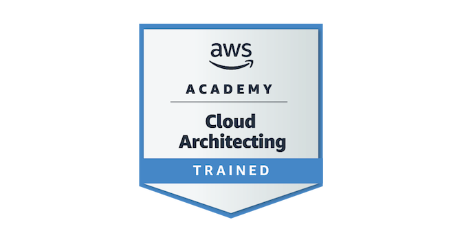 AWS Academy Graduate - Cloud Architecting - Training Badge - Credly