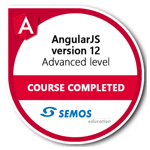 Angular JS - Advanced level - Credly