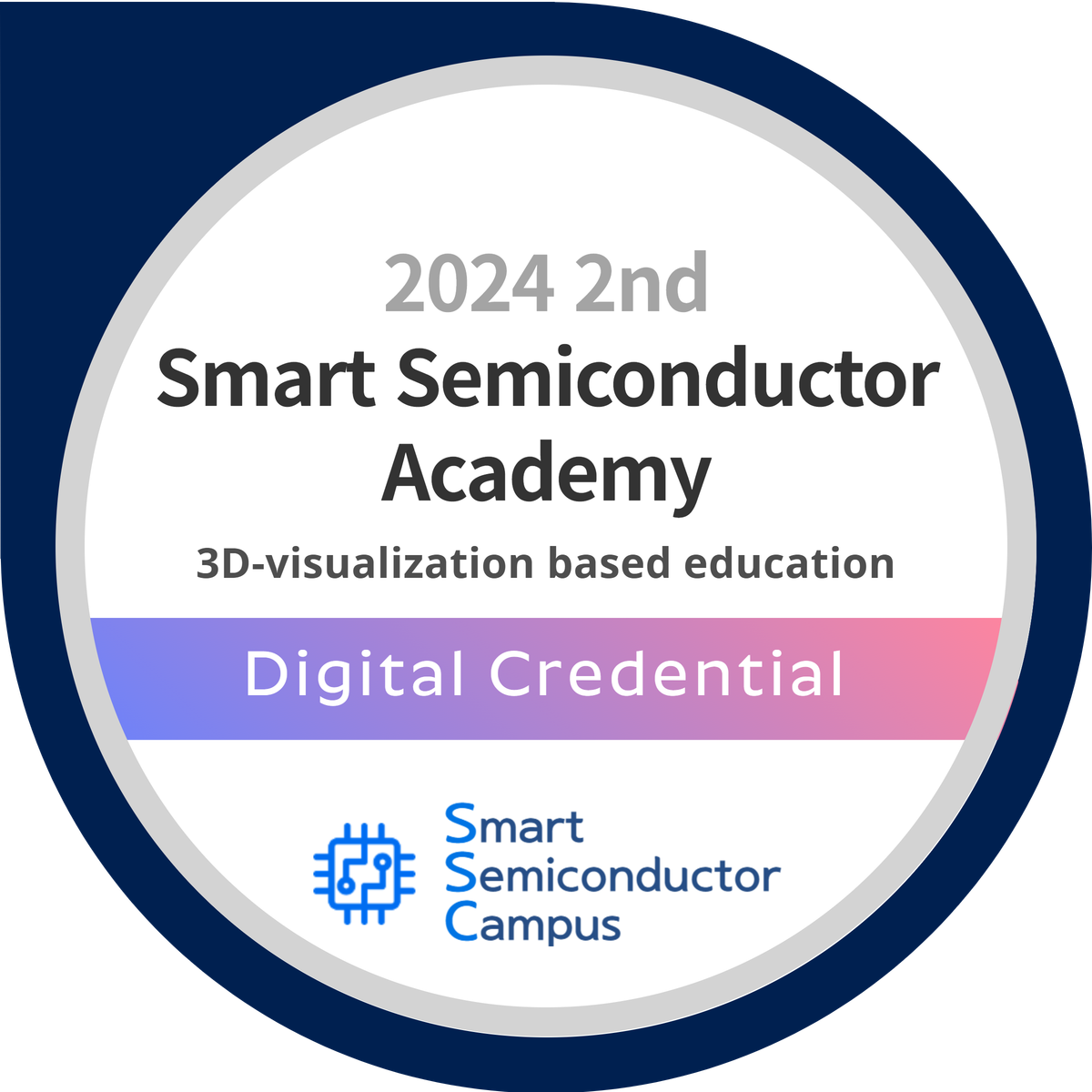2024 2nd Smart Semiconductor Academy (Tue) - Credly