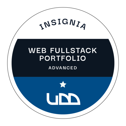 Web Fullstack Portfolio - Credly