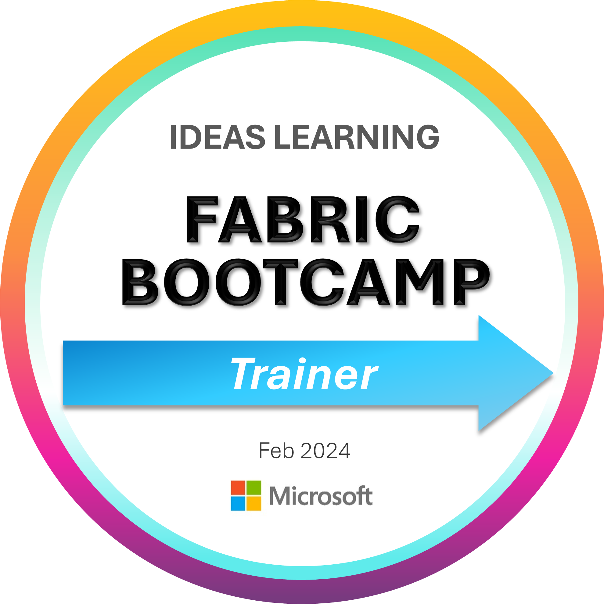 IDEAS Fabric Bootcamp - Trainer - Credly
